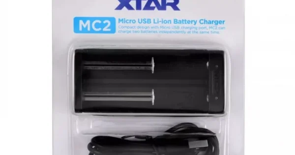 Xtar MC2 - Taşınabilir Li-ion Pil Şarj Cihazı - 2li Şarj Aleti - 350,00TL | En Uygun Fiyat!